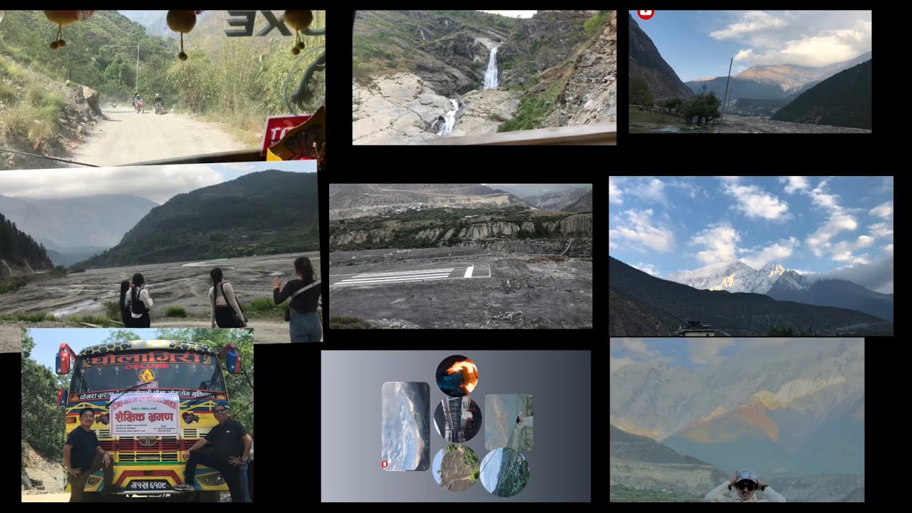 MUSTANG Trip-from pokhara To jomsom (part 1) bus gayo yrr 😭😭😫😫 - YouTube