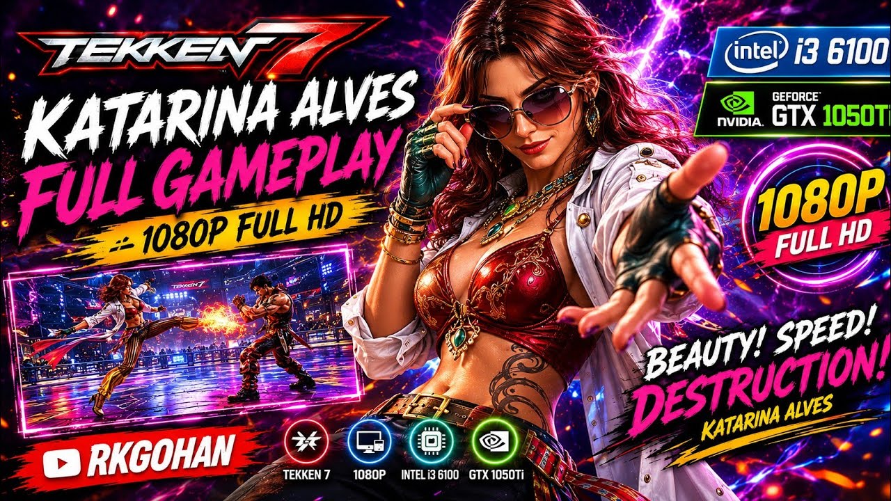 TEKKEN 7 Katarina Alves Full Gameplay - YouTube