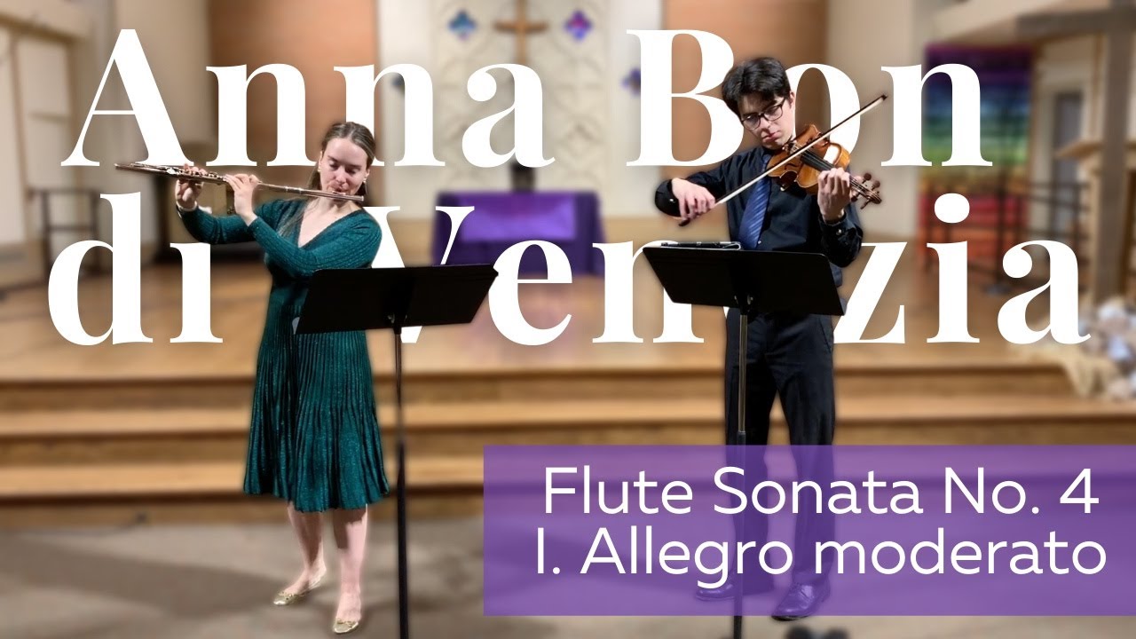 Anna Bon di Venezia - I. Allegro Moderato from Flute Sonata in D Major ...