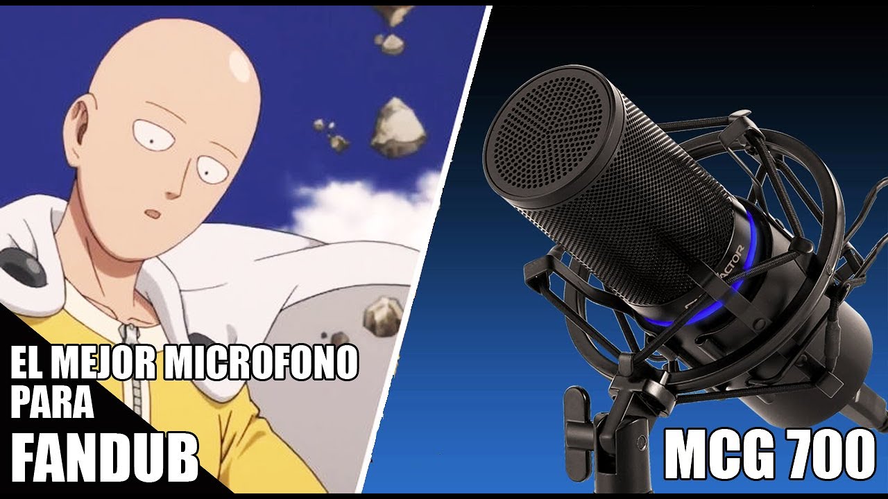 ¿ El mejor MICROFONO para hacer FANDUB ? GAME FACTOR MCG 700 - YouTube