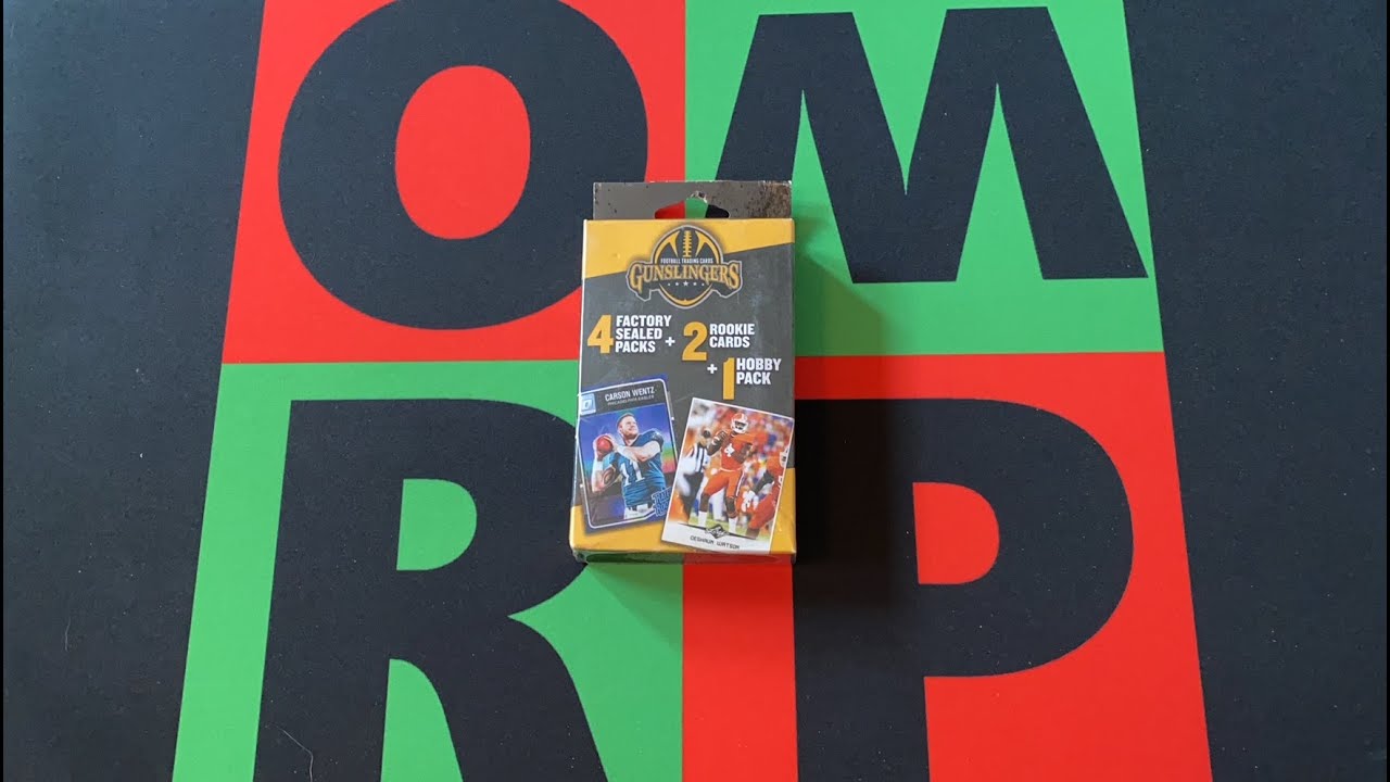 Gunslinger Football Mystery Box! Big Rookie Pull! - YouTube