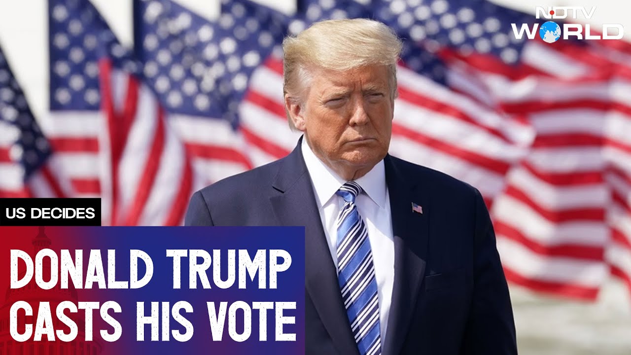 Donald Trump Casts His Vote | US Elections 2024 Latest News LIVE ...