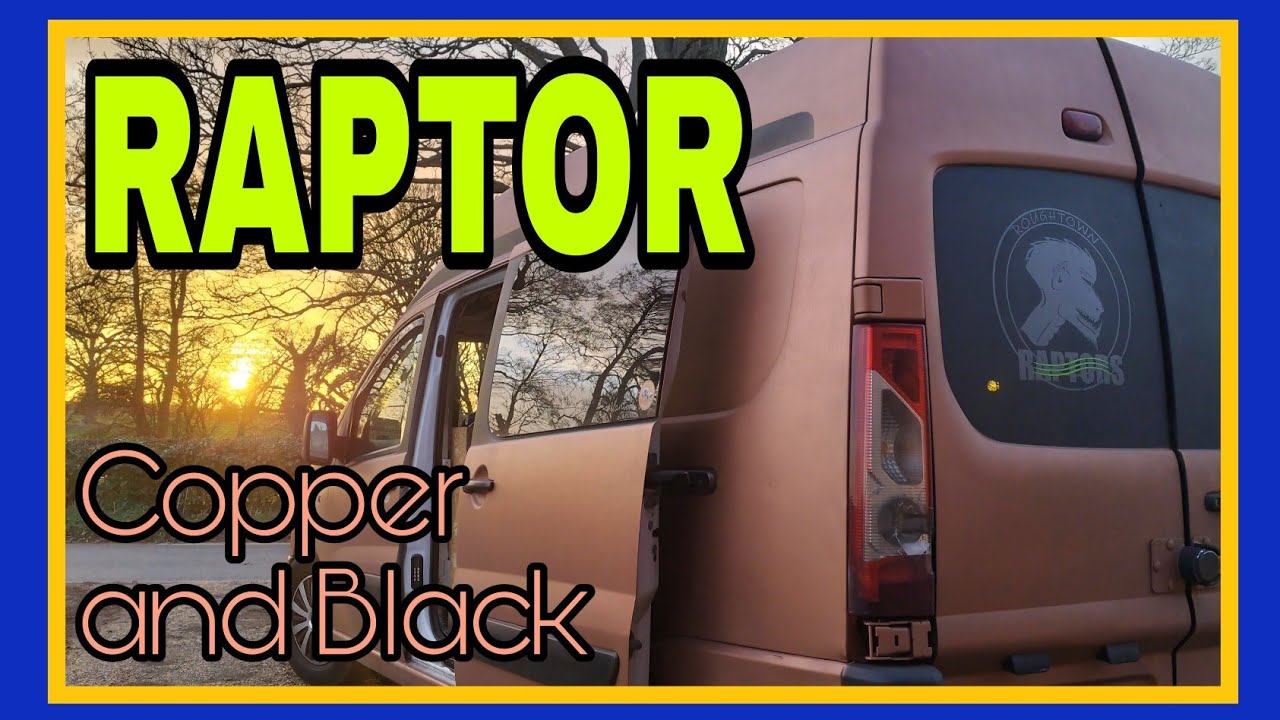 Copper and Black Raptor paint. Full Raptor paint. - YouTube