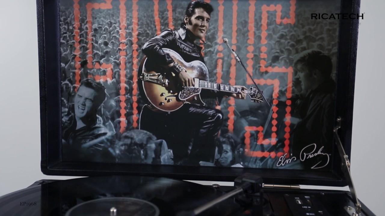 Elvis Presley EP1968 Record-Player by Ricatech, turntable, line in-out ...