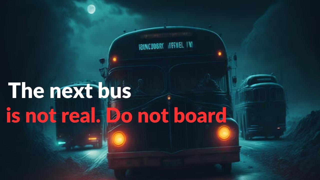 The next bus is not real. Do not board. |Horror stories - YouTube