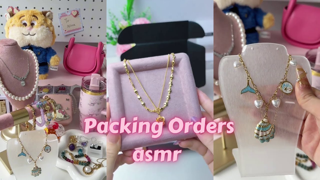 Packing Order asmr version Small Business - YouTube