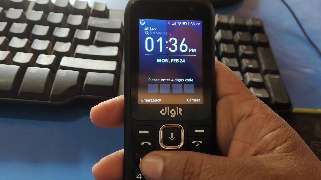 Jazz digit 4G phone 2020 Model kaios quick review - YouTube