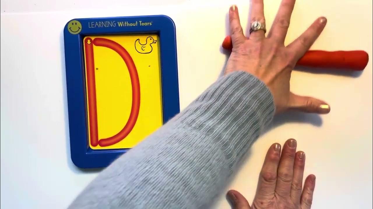 Uppercase D, Frog Jump Capital, Handwriting Without Tears, Preschool ...