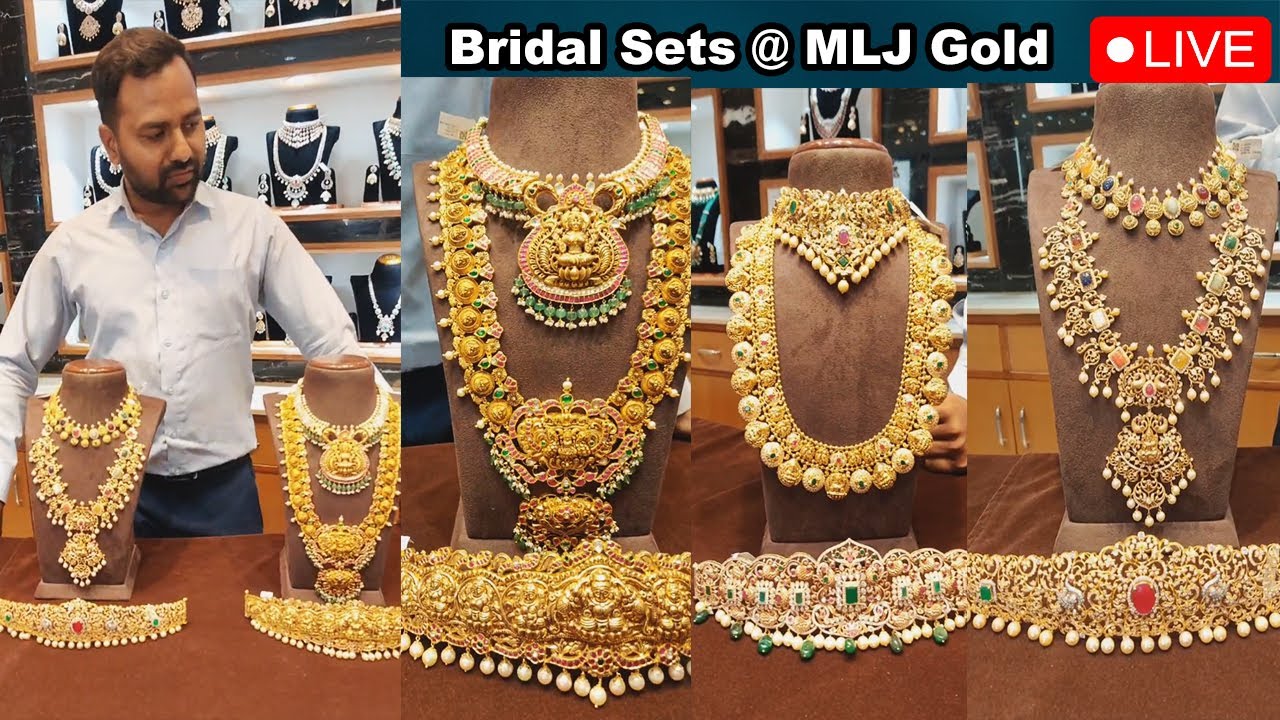 Bridal Gold Jewellery | mlj goldSri Mahalaxmi Gems and Jewellers # ...