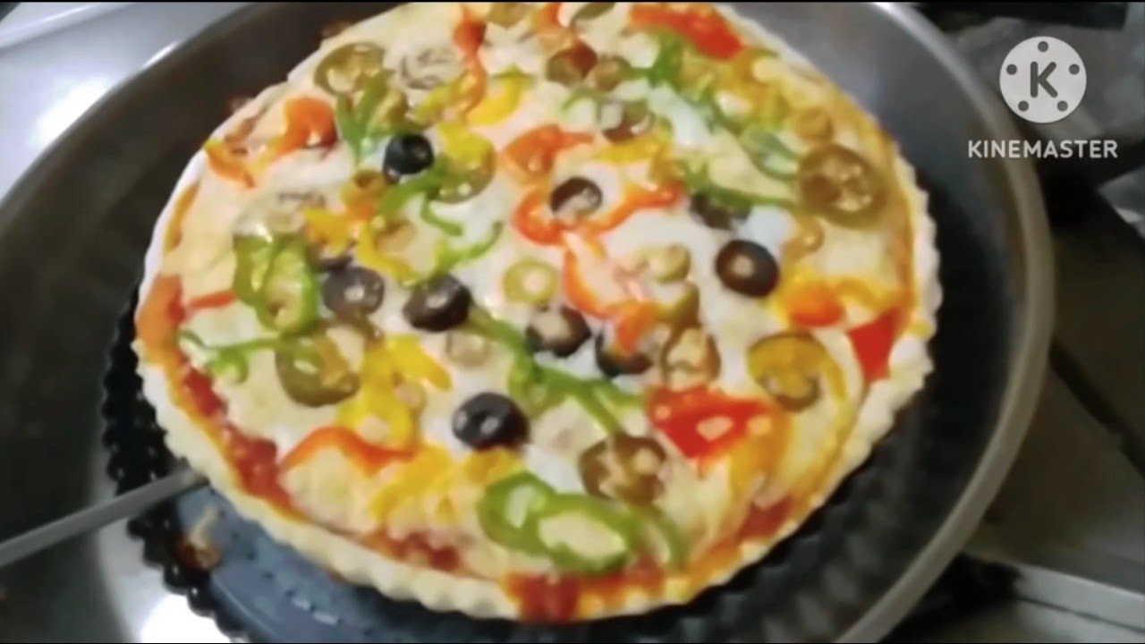 Pizza Hot recipe with out oven / Pizza hot pizza pan pizza/ how to make ...