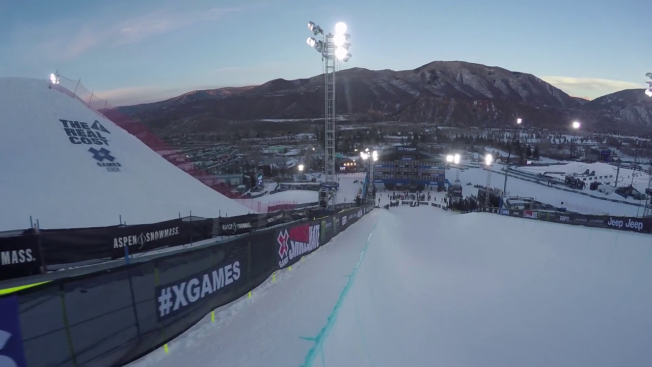 X Games superpipe takeover with Cassidy Jarrell - YouTube
