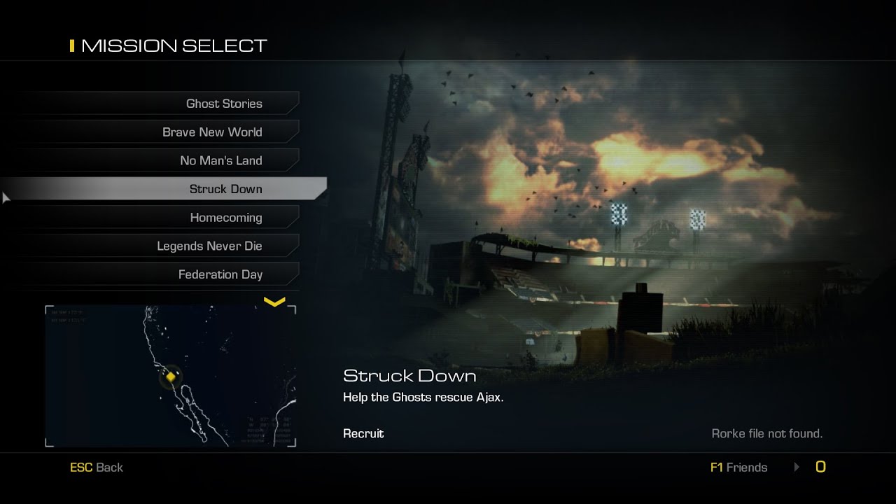 Call of Duty Ghosts Gameplay Walkthrough - Campaign - Mission 4. Struck ...