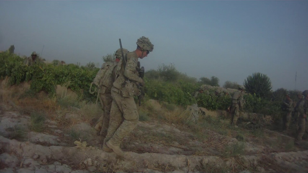 10th Mountain 2-87 Infantry, Lt. Michael Caspers hits IED in Kotezi ...