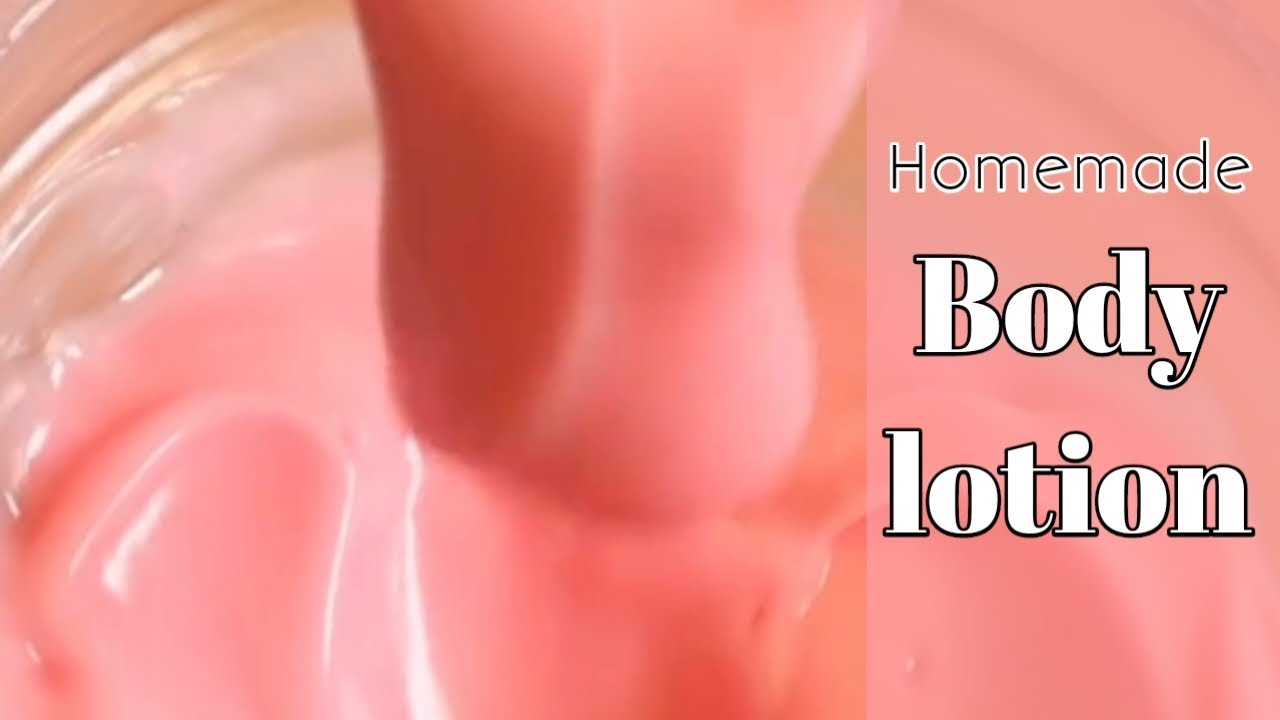 How to make body lotion at home|homemade body lotion for dry skin|body ...