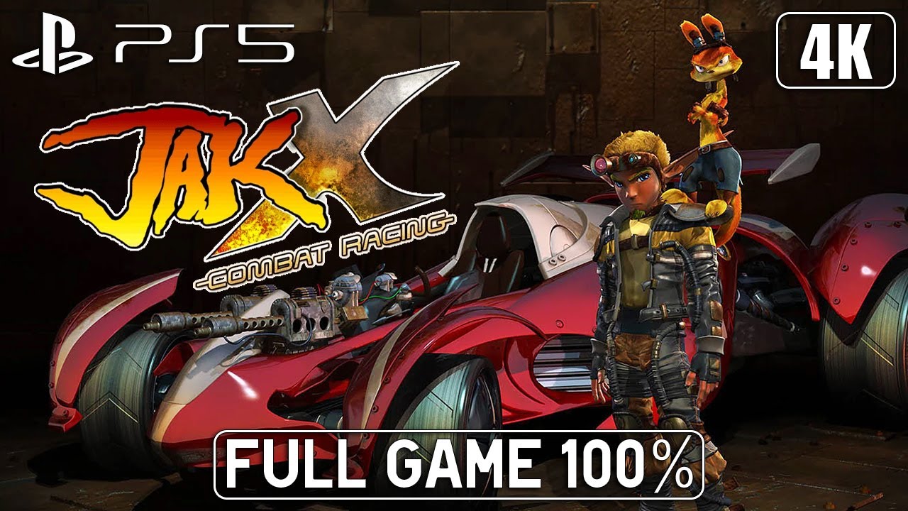 Jak X: Combat Racing PS5 - Full Game 100% Longplay Walkthrough 4K 60FPS ...
