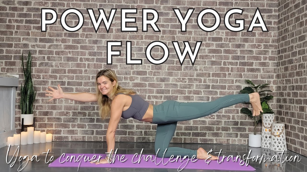 25 minute Power Yoga Flow for Everyone || Power Flow for Transformation ...