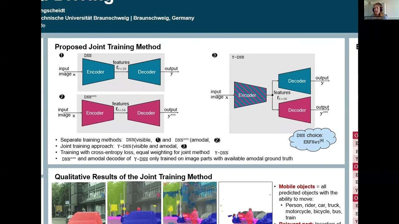 Joint Prediction of Amodal and Visible Semantic Segmentation for Automated Driving - YouTube