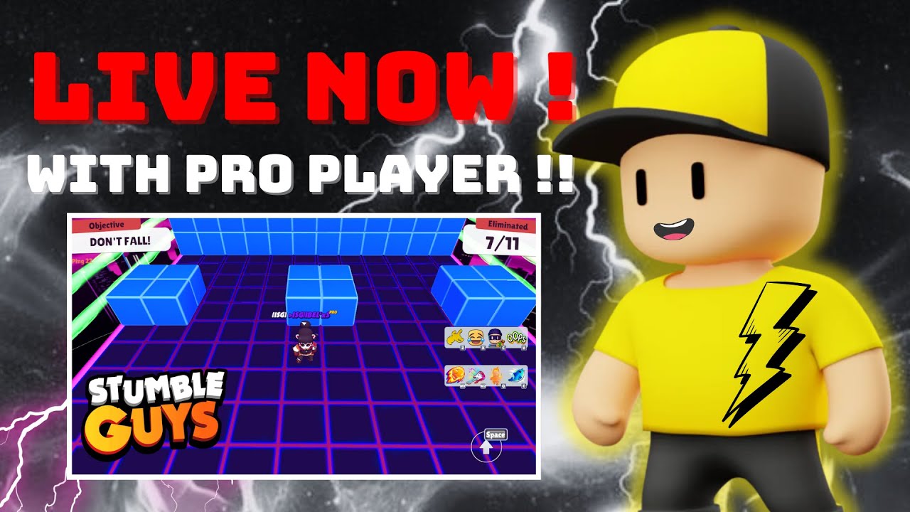 Live stumble guys with Pro Player Day 19 #stumbleguys - YouTube