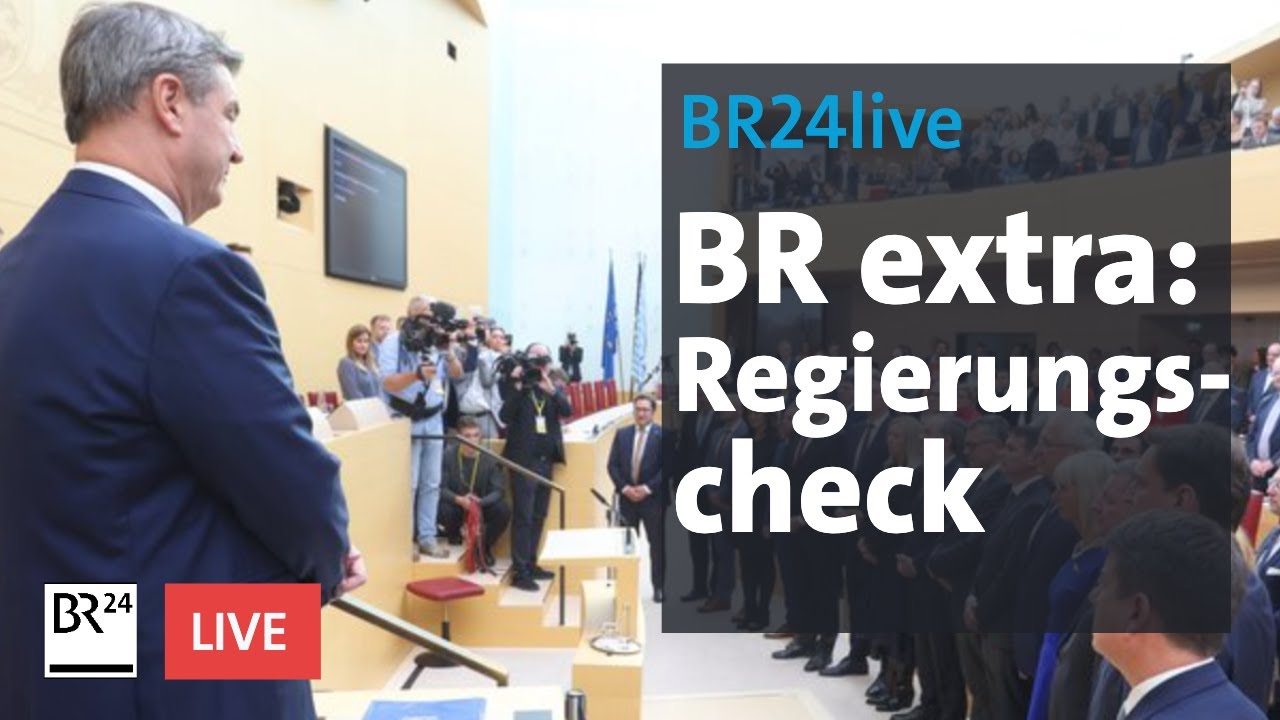 BR24 extra: Der Regierungscheck - Markus Söder im Interview | BR24live ...