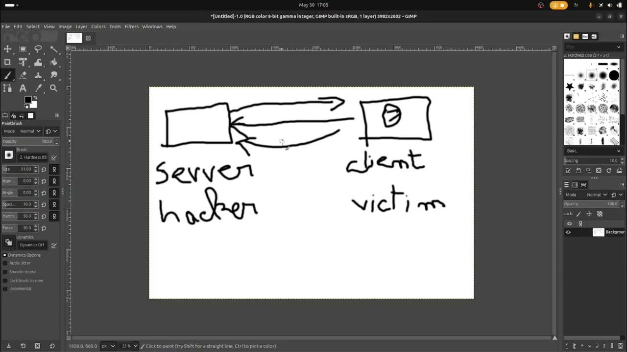 Simple reverse shell using python الاتصال العكسي بايثون - YouTube