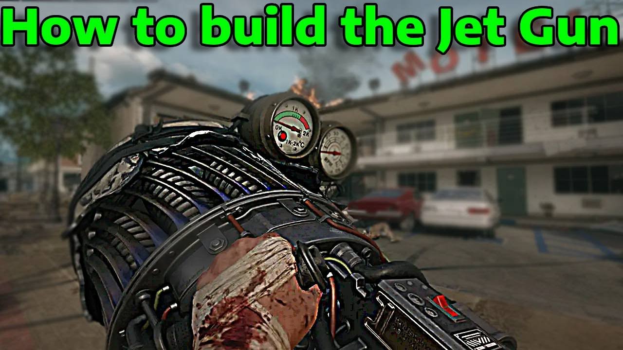 How to get the Jet Gun on Black ops 6 Zombies Liberty Falls - YouTube