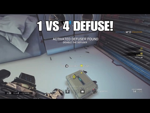 1-4 DEFUSE! | Rainbow Six Siege - YouTube