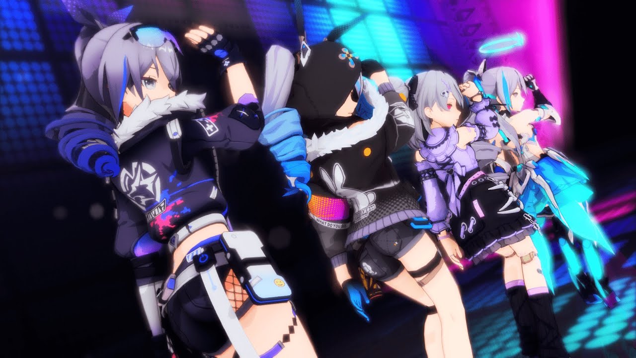 【Honkai MMD/ Silverwolf/Prometheus/Bronya Zaychik】aespa - Next Level ...