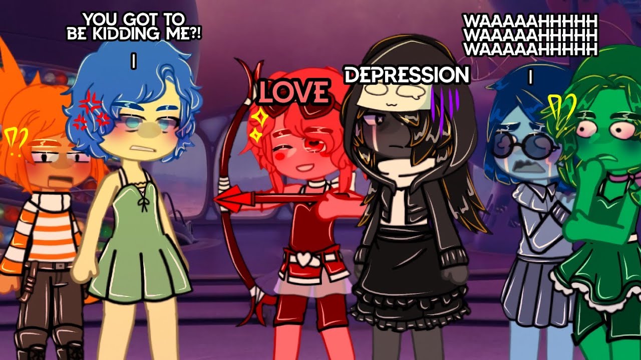 "Joy meets Future Emotions" | Inside Out 2 [ GACHA ] | meme/trend ...
