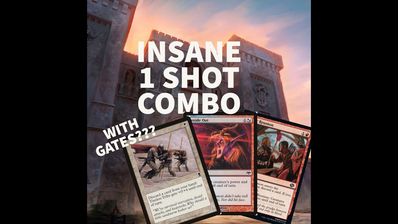 INSTANT ONE SHOT COMBO?? Jeskai tribe gates league MTG PAUPER - YouTube