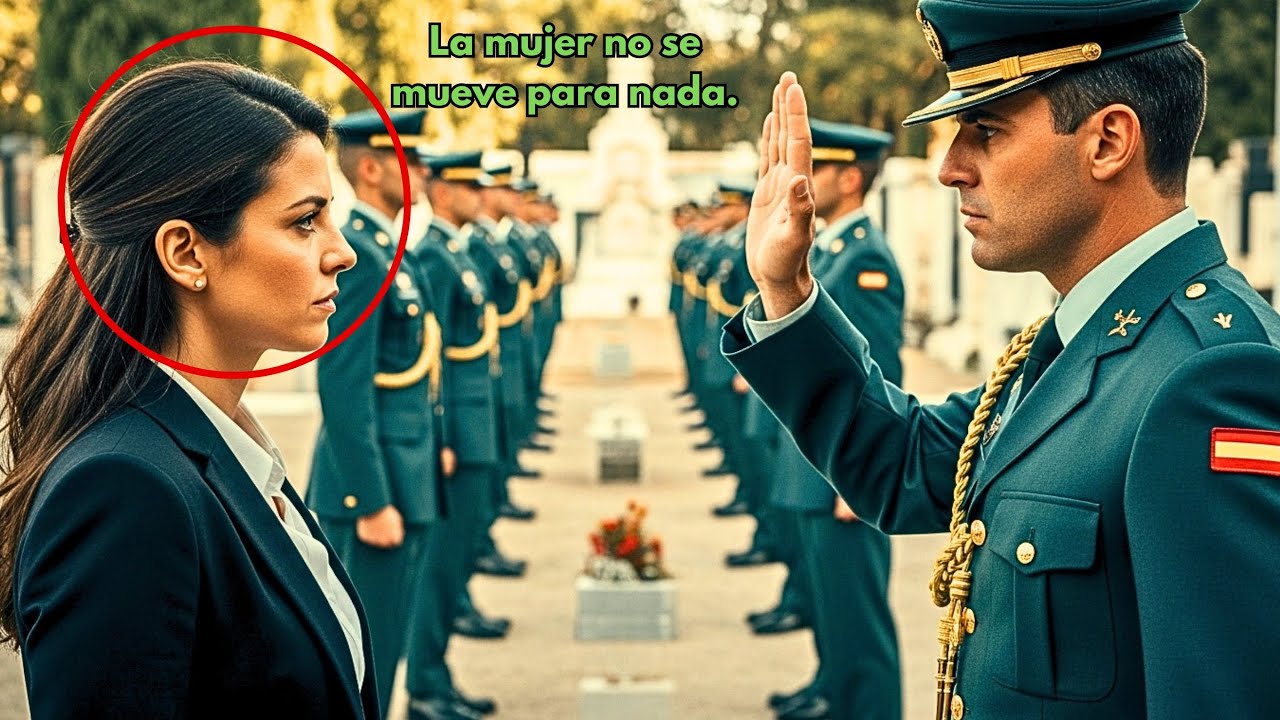 Guardias impidieron el paso a una mujer, hasta que un general de 4 ...