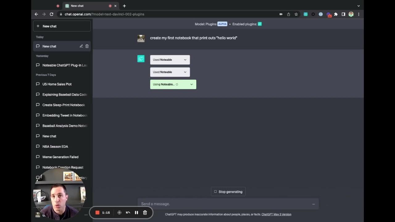Getting Started with Noteable's ChatGPT Plugin: Empower Your Data Analysis Skills - YouTube