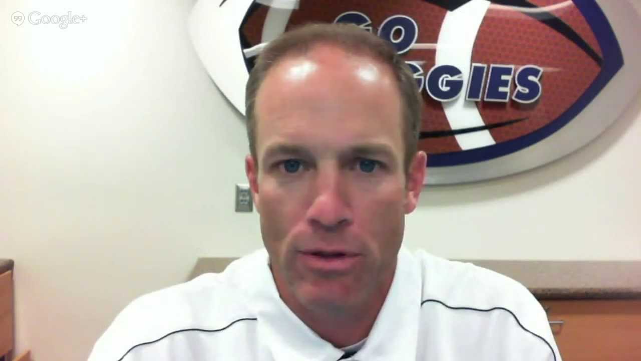 USC-Utah State Preview - USU Head Coach Matt Wells Interview / Chuckie ...