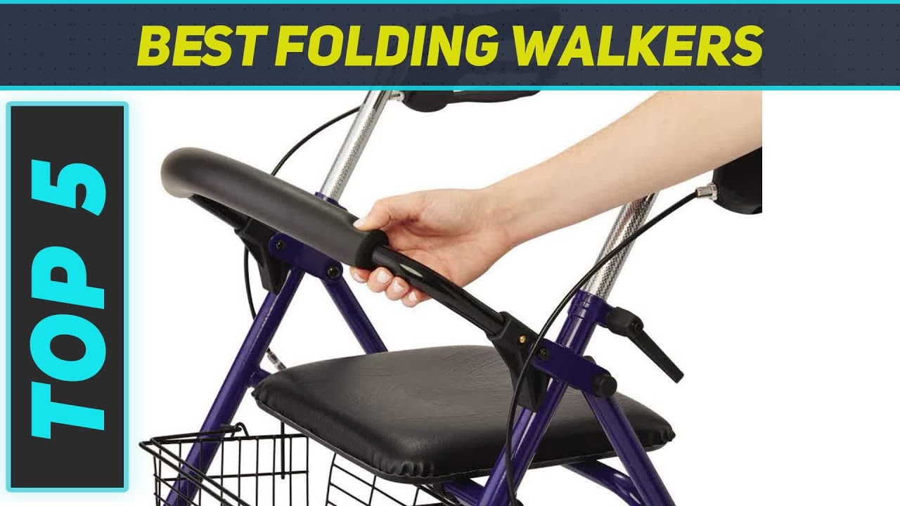 5 Best Folding Walkers 2023 - YouTube