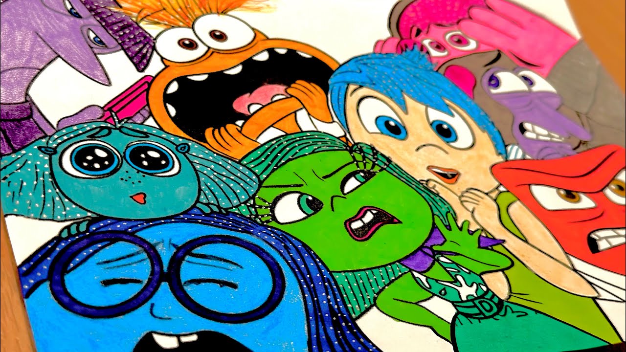 INSIDE OUT 2: Joy, Anxiety, Envy, Ennui, Sadness, Embarrassment, Fear ...