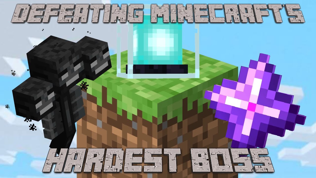Defeating Minecraft’s hardest boss!! (S1E15) - YouTube