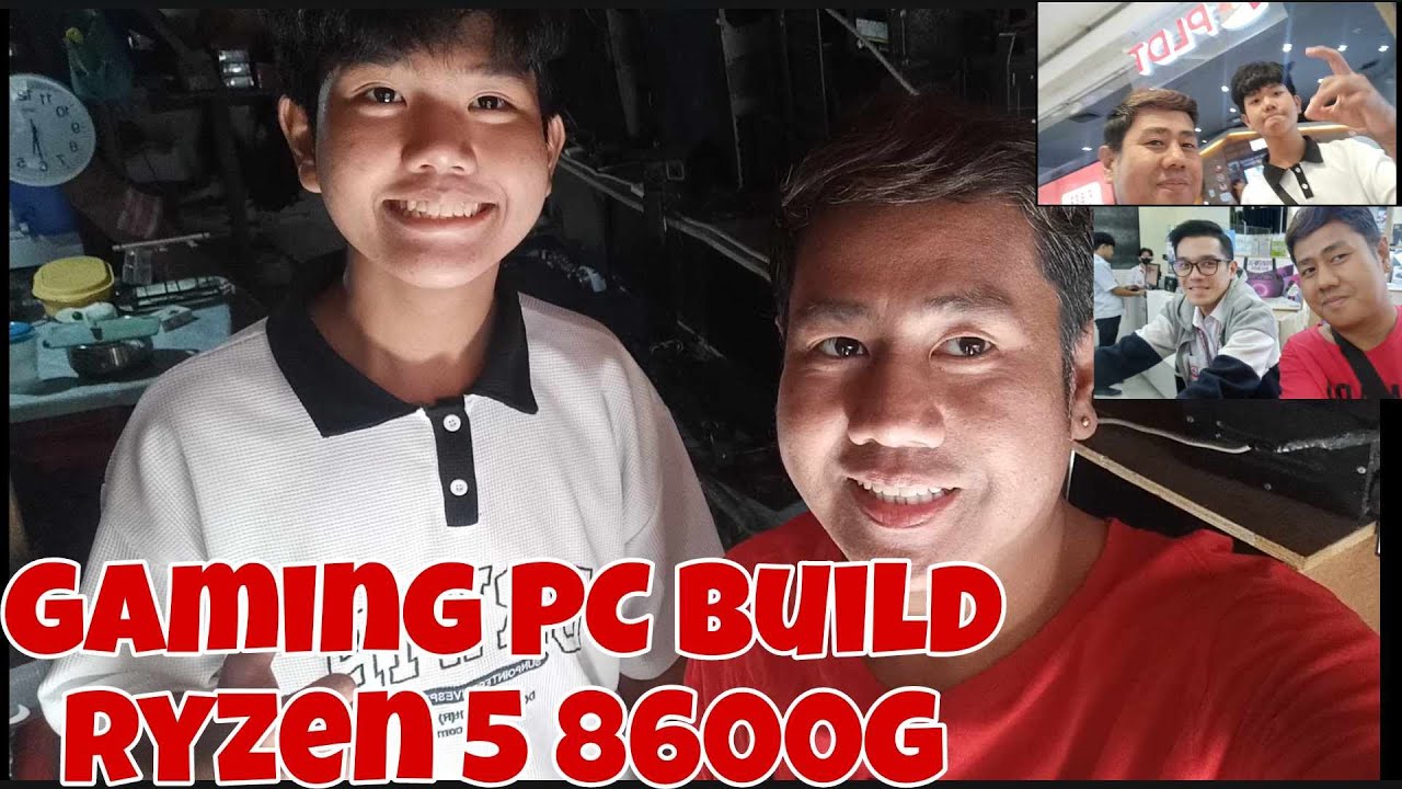 GAMING PC BUILD RYZEN 5 8600G MOTHERBOARD AM5 RAM DDR5 LATEST NG AMD ...
