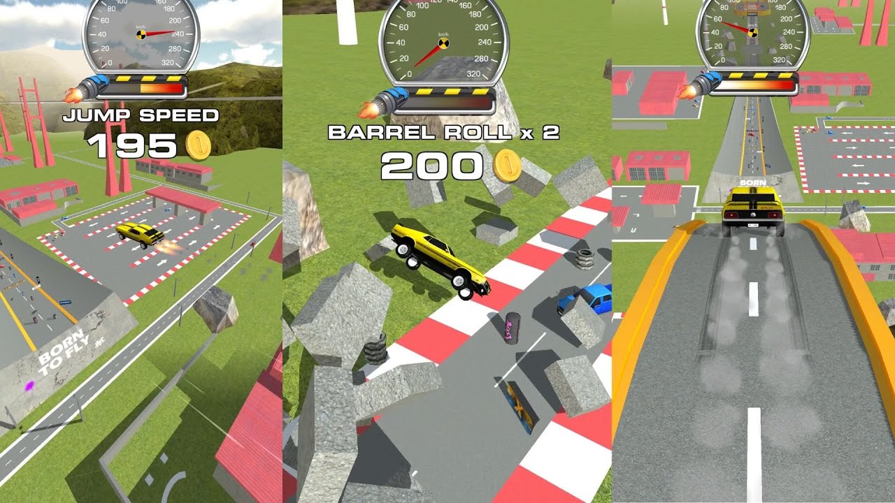 Ramp Car Jumping | iOS / Android Mobile Gameplay - YouTube