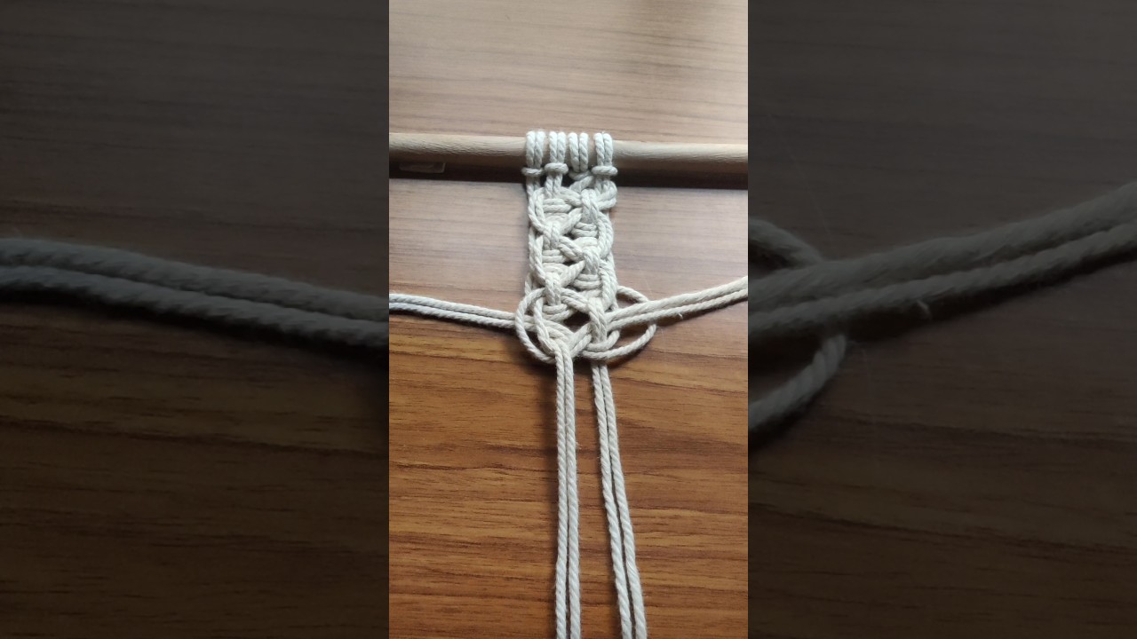 Macramepattern #macrame #knot #macramedesign #beginners #macramepattern #tutorial #macrameknots ...