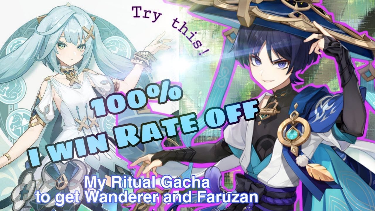 WANDERER AND FARUZAN GACHA RITUAL Genshin Impact 3.3 Banner - YouTube