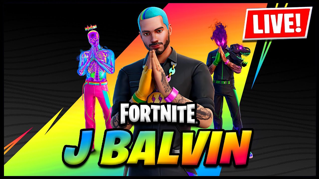 🔴 J BALVIN IS THE NEXT UPCOMING FORTNITE ICON SERIES SKIN!! [FORTNITE X ...
