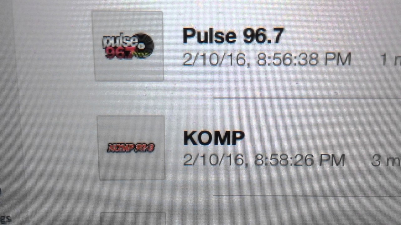 KOMP: "KOMP 92.3" Las Vegas, NV 9pm TOTH ID--02/10/16 - YouTube