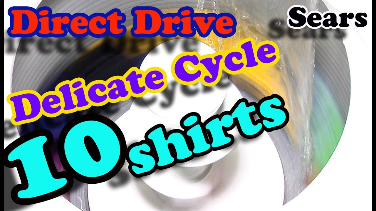110 29812890 SEARS DELICATE CYCLE 10 Shirts - YouTube