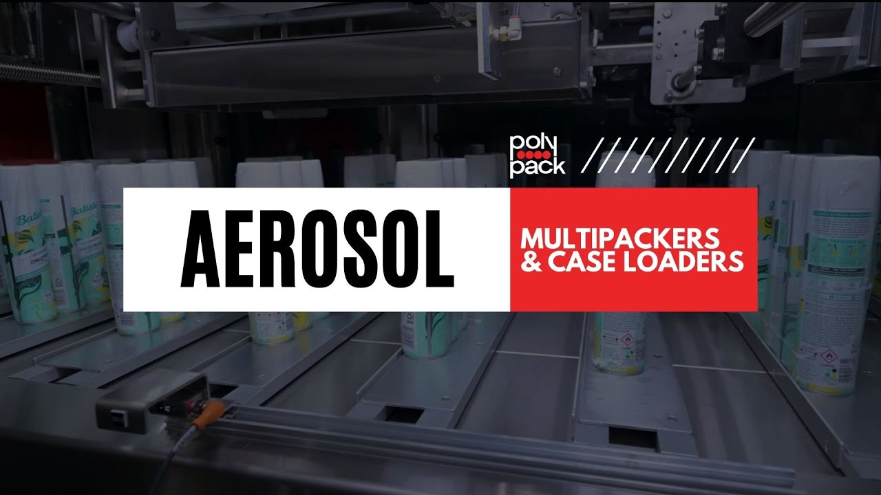 Choosing the Right Shrink Wrap or Case Loading Machine for Aerosol Cans