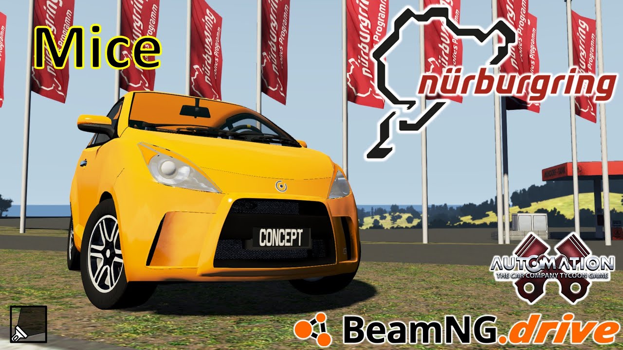 【Kei/Tiny Car Pack】Automation + BeamNG.Drive, Mice - YouTube