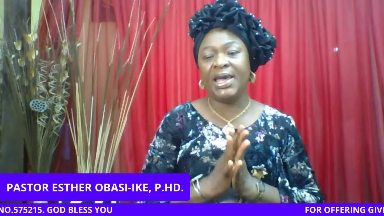 TURNING POINT PRAYERS WITH PASTOR ESTHER OBASI-IKE - YouTube