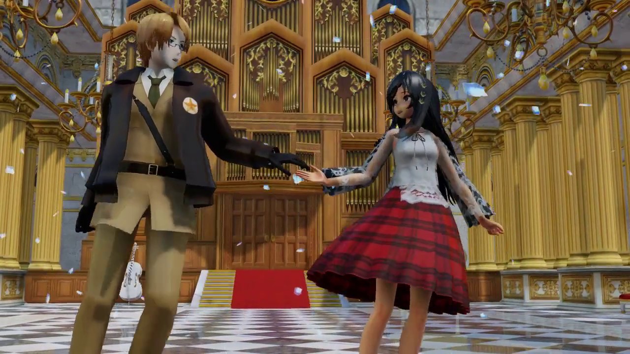 【AP Hetalia MMD】Cantarella - Philippines, America - YouTube