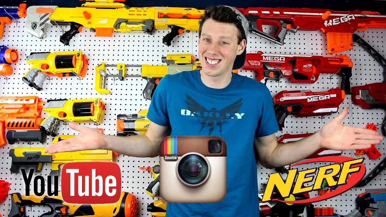 Instagram and 1st Person Nerf contests! - YouTube