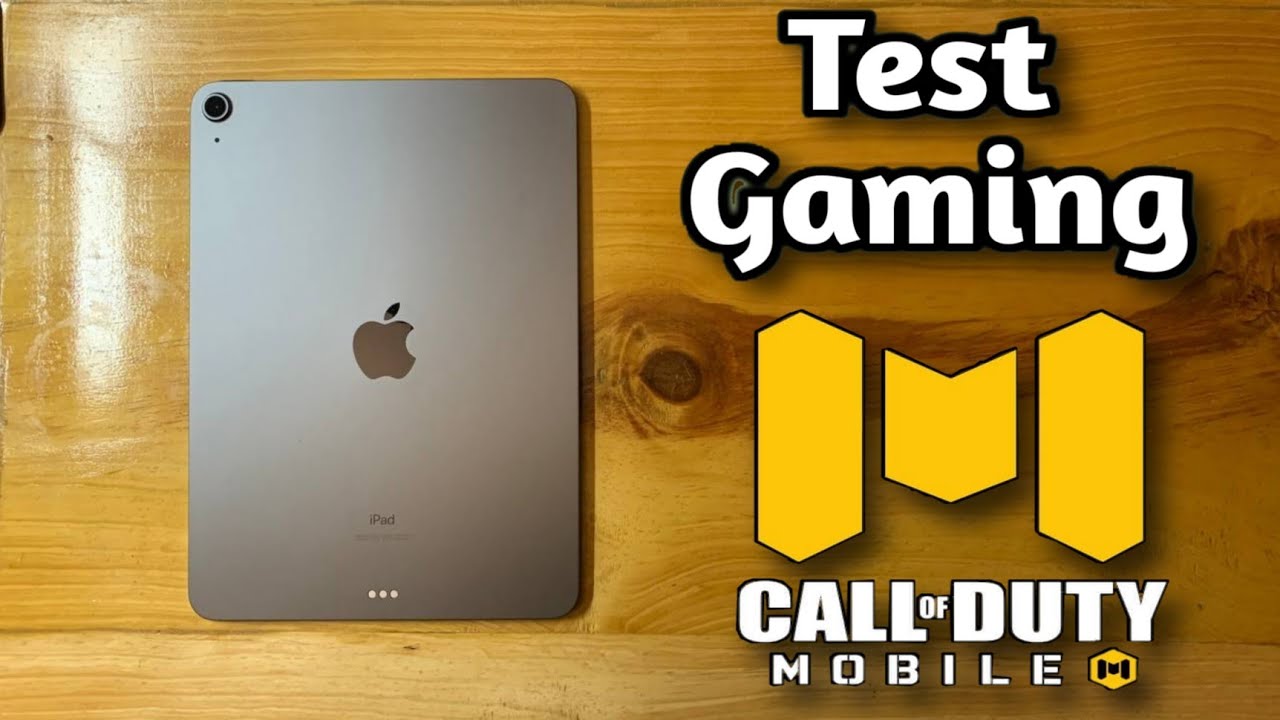 COD MOBILE en el iPad Air 4th | ¿FPS y GRAFICOS al MAXIMO? 🖲️ - YouTube