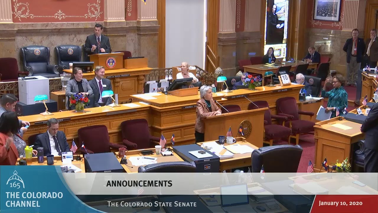 Colorado Senate 2020 Legislative Day 003 - YouTube