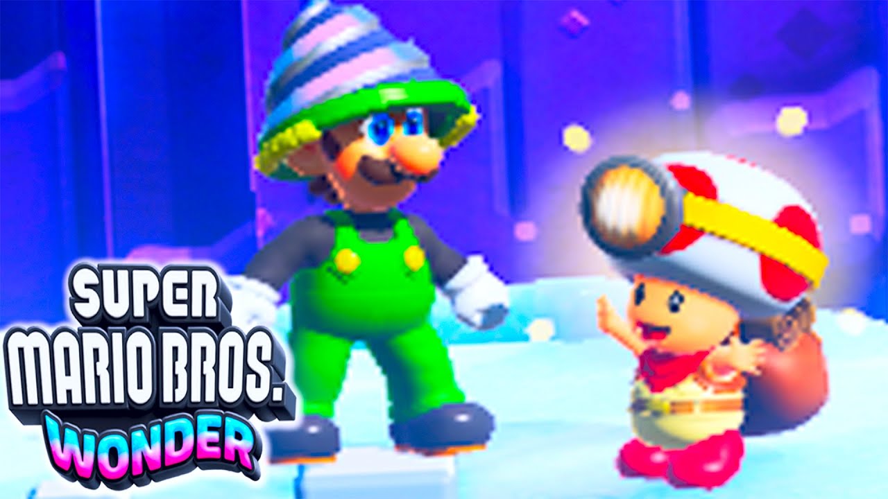 Super Mario Bros Wonder - TODAS las UBICACIONES SECRETAS de Capitán ...